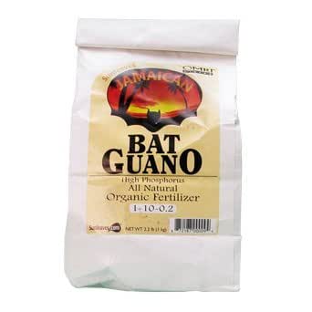 Amazon.com: Sunleaves Jamaican Bat Guano 2.2lb. Bag - OMRI listed ...