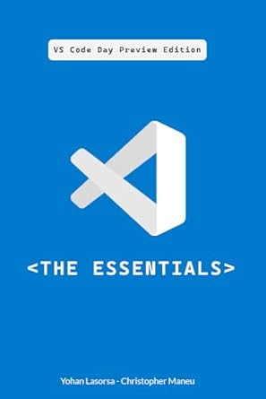 Amazon.com: Visual Studio Code - The Essentials: VS Code Day Preview Edition eBook : MANEU ...