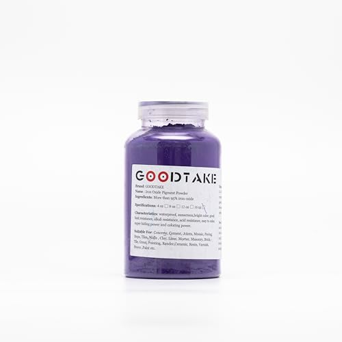 Snapklik.com : GOODTAKE Concrete Pigment, Purple Iron Oxide Pigment ...