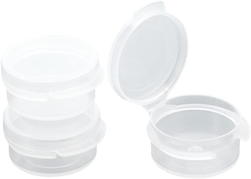 Amazon.com: UUYYEO 30 Pcs 5 Grams Plastic Cosmetic Jars Empty Clear ...