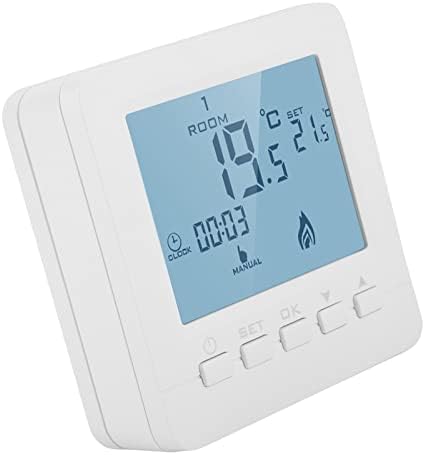 FTVOGUE Smart LCD Display Heating Thermostat Temperature Regulator ...
