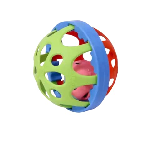 8-bit Biggie Ball with Rattle Sound , Multicolor Teether Ball for New ...
