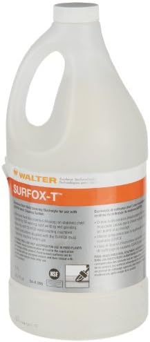 Amazon.com: Walter 54A005 Surfox-T Heavy Duty Weld Cleaning Electrolyte ...