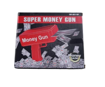 Buy R V Brothers Plastic Money Flying Gun Red Online at Low Prices in ...