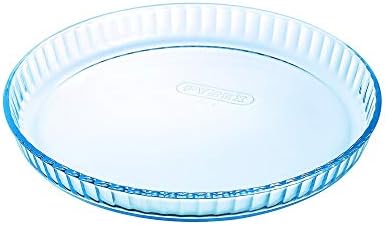 Pyrex 812B000 Bake and Enjoy Glass Quiche Flan Dish High Resistance, 25 ...