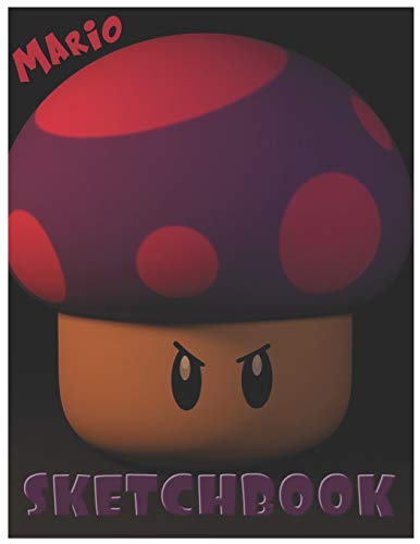Buy Mario Sketchbook: Cute Mario Sketchbook for Kids to Sketching ...
