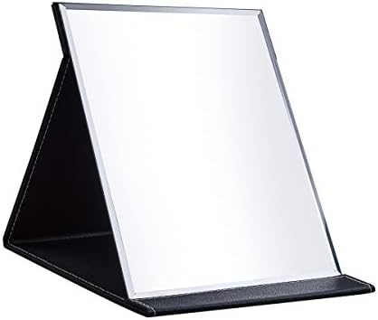 Amazon.com: DUcare Folding Mirror Portable Travel PU Portable ...