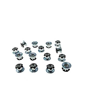 Metal Threaded Star Type Insert for 3/4" (OD) Round Tubing - Threaded ...