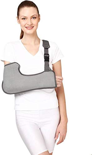 Tynor Pouch Arm Sling Baggy Hand Support (XL, Grey) : Amazon.in ...