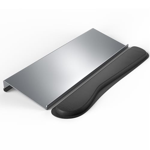Snapklik.com : Aluminum Alloy Tilted Computer Keyboard Stand For Easy ...
