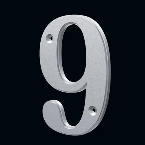 Amazon.com: Unique 5-Inch High Acrylic House Numbers - Rustproof & Anti ...