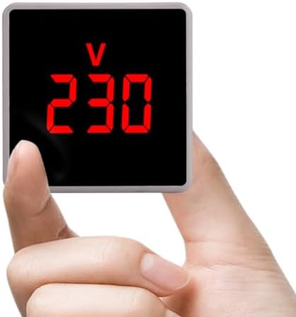 Blackt Electrotech (BT71PL) Plugin Digital Voltmeter Panel Meter LCD AC ...