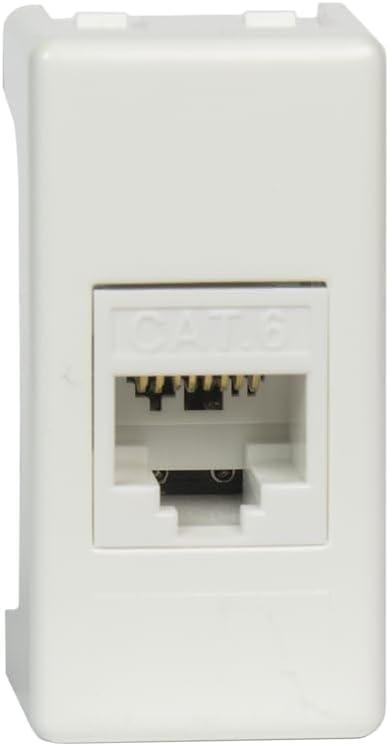 FANTON 23713-27 Presa dati RJ45 UTP 180° cat.6 crimpaggio senza ...