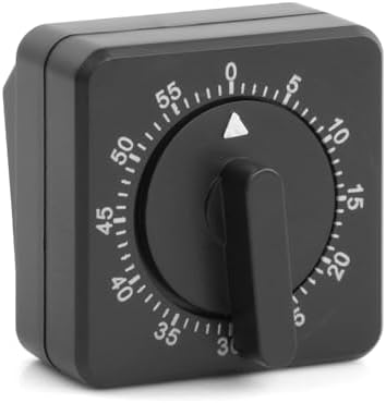 Anseom Kitchen Timer, Adjustable 60 Minute Mechanical Timer for Kitchen ...