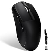 TERPORT S500 Mouse Gaming de Modo Dual Inalámbrico/Cable, Mouse ...