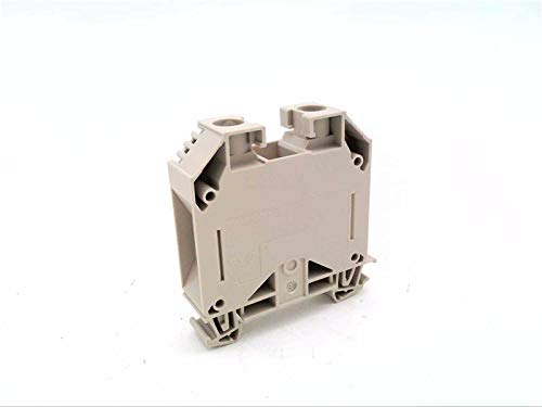 WEIDMULLER WDU-35/ZA Screw-Flange Connection, Dark Beige, Feed-Through ...