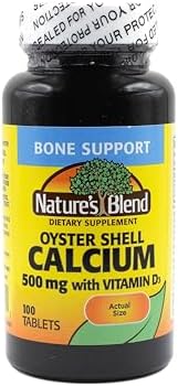 Amazon.com: KAL Calcium Oyster Shell Tablets, 600 mg, 100 Count ...