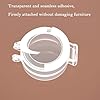 2 Pack Deadbolt Child Safety Lock Cover, Child Proof Door Knob Cover ...