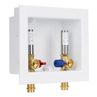 Amazon.com: SECKWHALE Press Washing Machine Outlet Box with Stainless ...