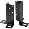 Amazon.com: YIDU69Q 8 PCS Black Post Anchor Base Bracket for 2x2, 2x4 ...