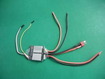 Amazon.com: 40AX2 Dual Way Bidirectional Brushed Speed Controller ESC ...