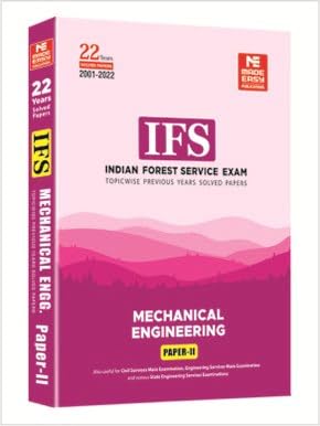 Indian Forest Service (IFS) Mains 2023 Exam: Mechanical Engineering ...