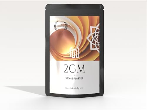 2GM Dental Stone Powder for Prosthetic Teeth Making, Used for Study ...