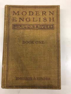 Modern English: Book 1: Emerson, Henry P. And Ida C. Bender: Amazon.com ...