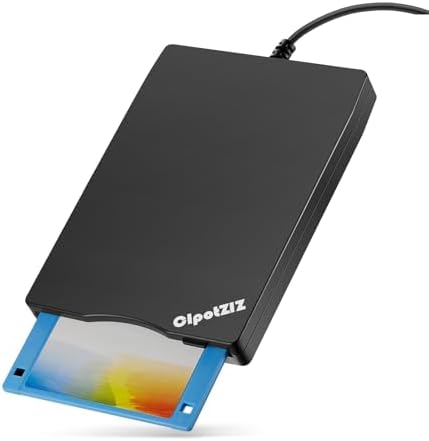 Amazon.com: CIpotZIZ Floppy Disk Reader 3.5 inch External USB Type A&C ...