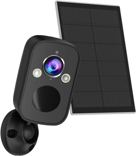 Amazon.com : Rebluum Security Camera Wireless Outdoor, 2K Solar ...