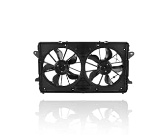Conjunto de ventilador de radiador y condensador doble, compatible con ...