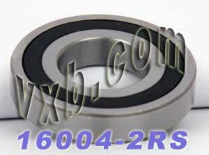 16004-2RS Bearing 20x42x8 Sealed Ball Bearings: Deep Groove Ball ...