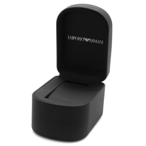 Buy Emporio Armani Chronograph Black Dial Men's Watch - AR0474 at Amazon.in