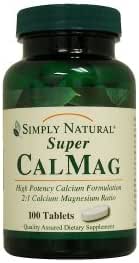 Amazon.com: Simply Natural Super Cal-Mag, 100 Tablets : Health & Household