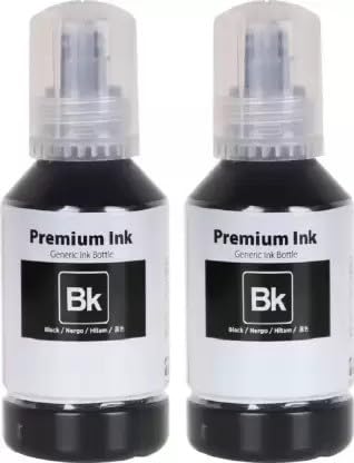 CRIBA Compatible Ink for Epson 005 135ML*2 Black Ink Bottle Compatible ...