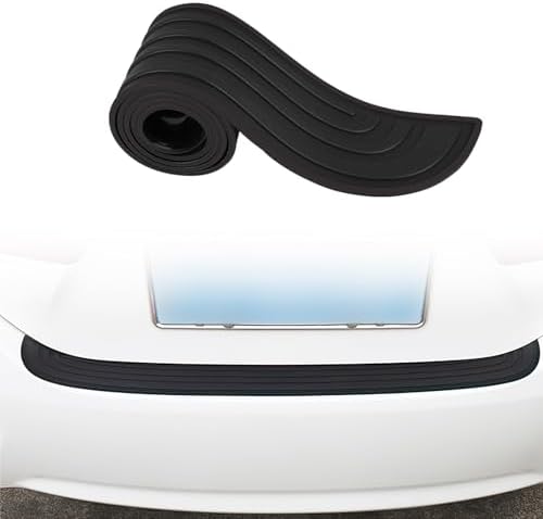 Car Rear Bumper Protector, Self-Adhesive Automobile Bumpers Guard Cover ...