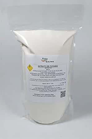 Rent kaliumnitrat (KNO3) 13-00-46. 1 kg. Mycket använd för att mogna i ...