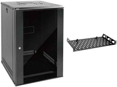 Amazon.com: Tecmojo 18U Wall Mount Server Cabinet & 8in Server Rack ...