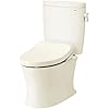Amazon | 【取替交換付き(北海道)】 TOTO トイレ セット品:便器EX+ウォシュレットKM (TCF8AM66) 戸建向け 凍結防止仕様 パステルアイボリー 【Amazon.co ...