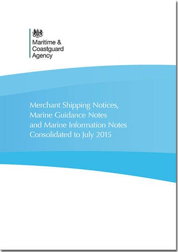 Buy Merchant shipping notices, marine guidance notes and marine ...