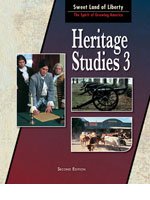 BJU Press Heritage Studies 3 SET-Text, Student worktext with Teacher Ed ...