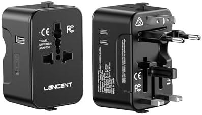 Amazon.com: Portable Worldwide Universal Power Adapter All in One ...