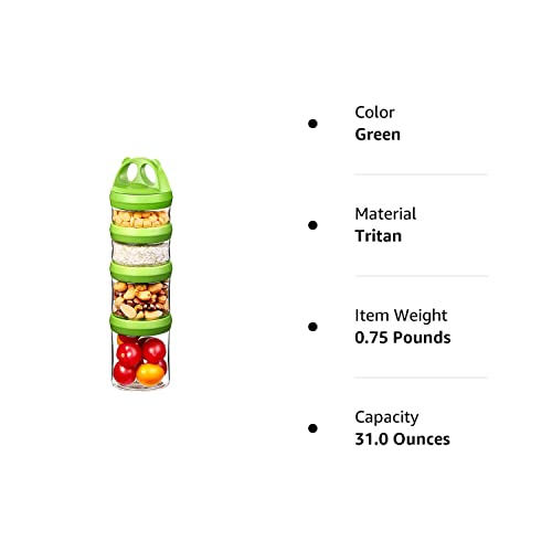Snapklik.com : Portable Stackable Food Storage Containers For Snacks ...