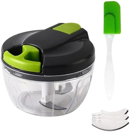 PIRANHA Pull & Chop (JUMBO) Food Processor, Multi-Function Manual Food ...