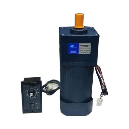 Electric Gear Motor, AC 220V 90W max RPM 25 Single Phase Gear Motor ...