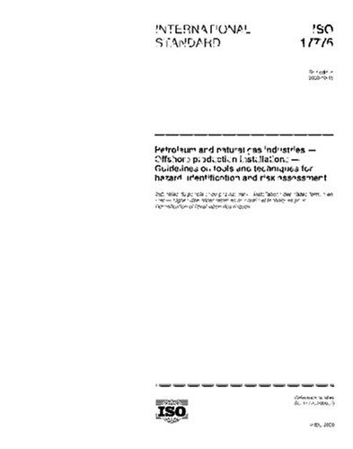 ISO 17776:2000, Petroleum and natural gas industries - Offshore ...