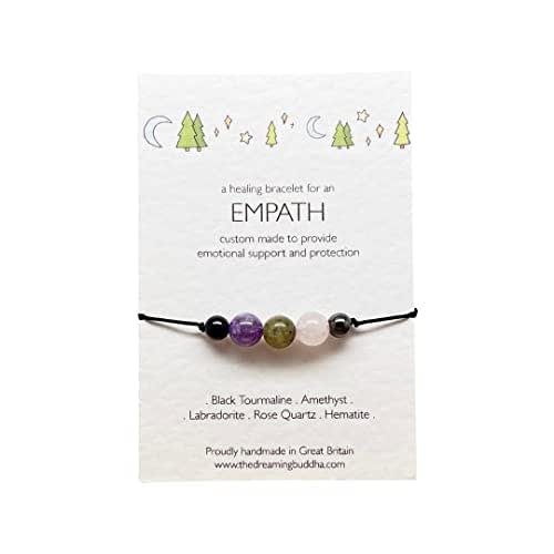 Empath Shield Bracelet, Empath Crystal Support, Negative Energy Gift ...