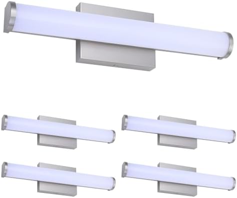 Home Decorators Collection 12-Watt Polished Nickel Integrated LED Bath ...