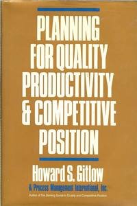Amazon | Planning for Quality, Productivity, and Competitive Position ...