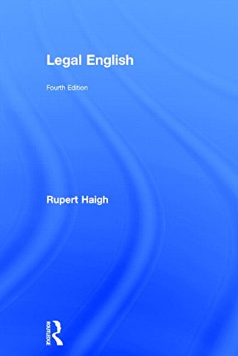 Amazon.com: Legal English: 9780415712866: Haigh, Rupert: Books